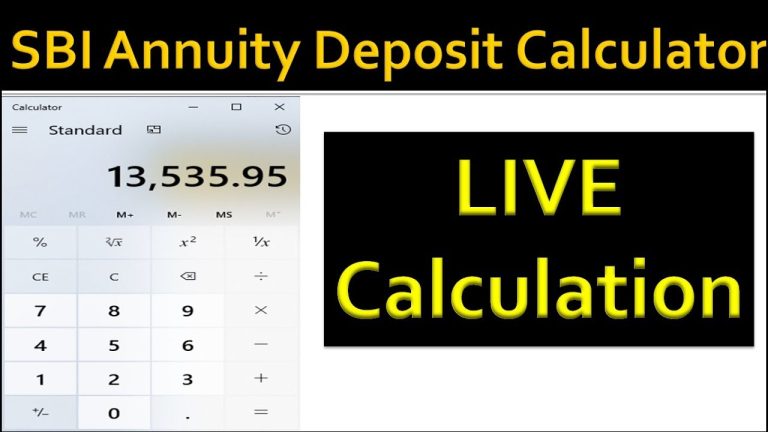 Annuity Payout Calculator Template Example | Templateral