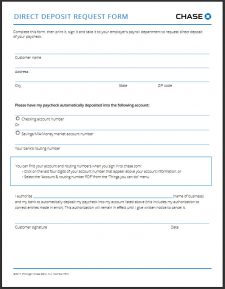 √ Free Printable Bank Deposit Form