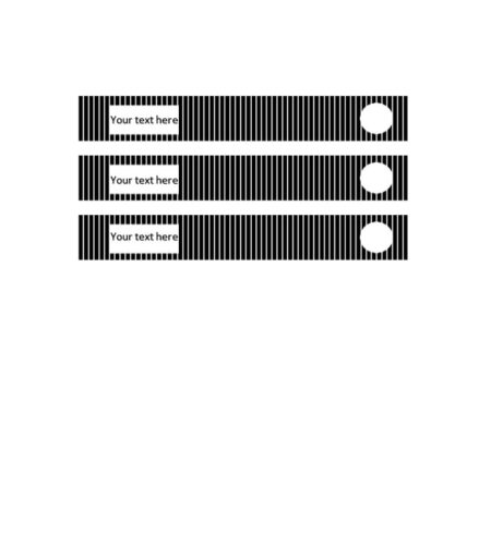 √ Free Binder Spine Label Template (Word)