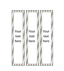 √ Free Binder Spine Label Template (Word)