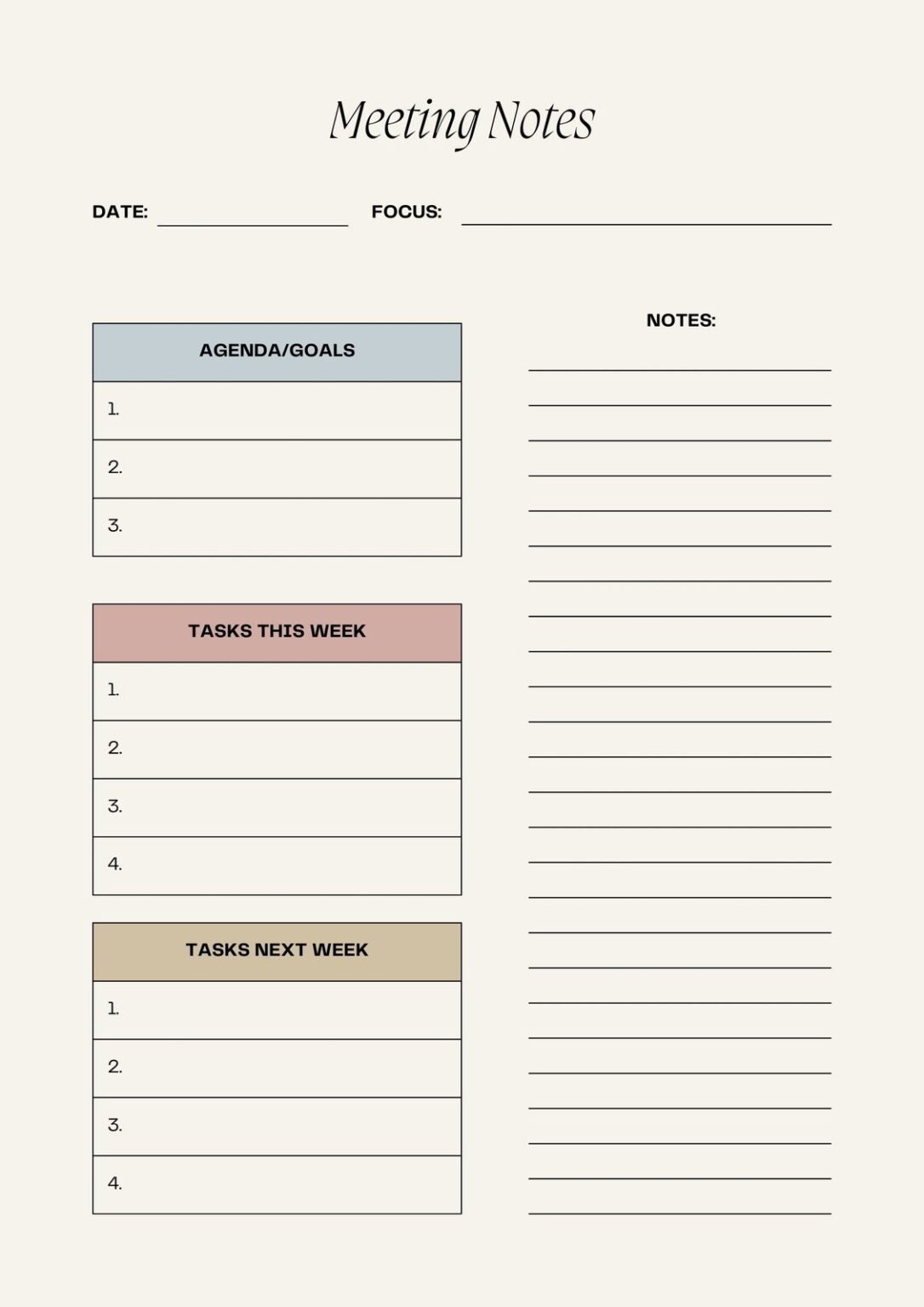√ Customizable Conference Schedule Template (Word)