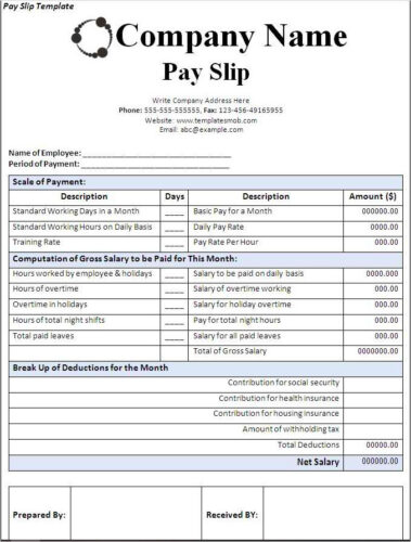 √ Printable Salary Certificate Template