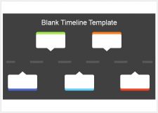 √ Free Customizable Blank Timeline Template