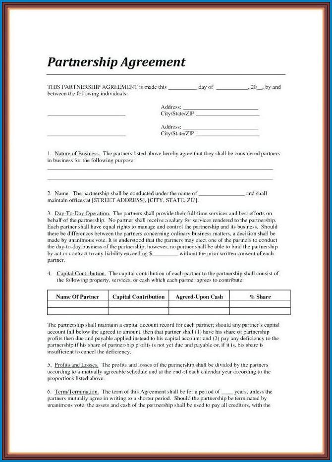  Free Contract Agreement Template Between Two Parties