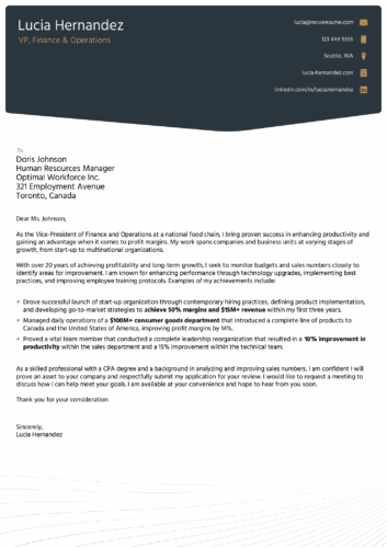 Cover Letter Template For An Employment Sample | Templateral