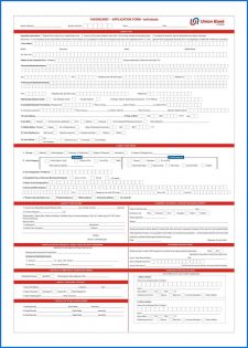√ Free Printable Credit Card Application Form and How to Fill It