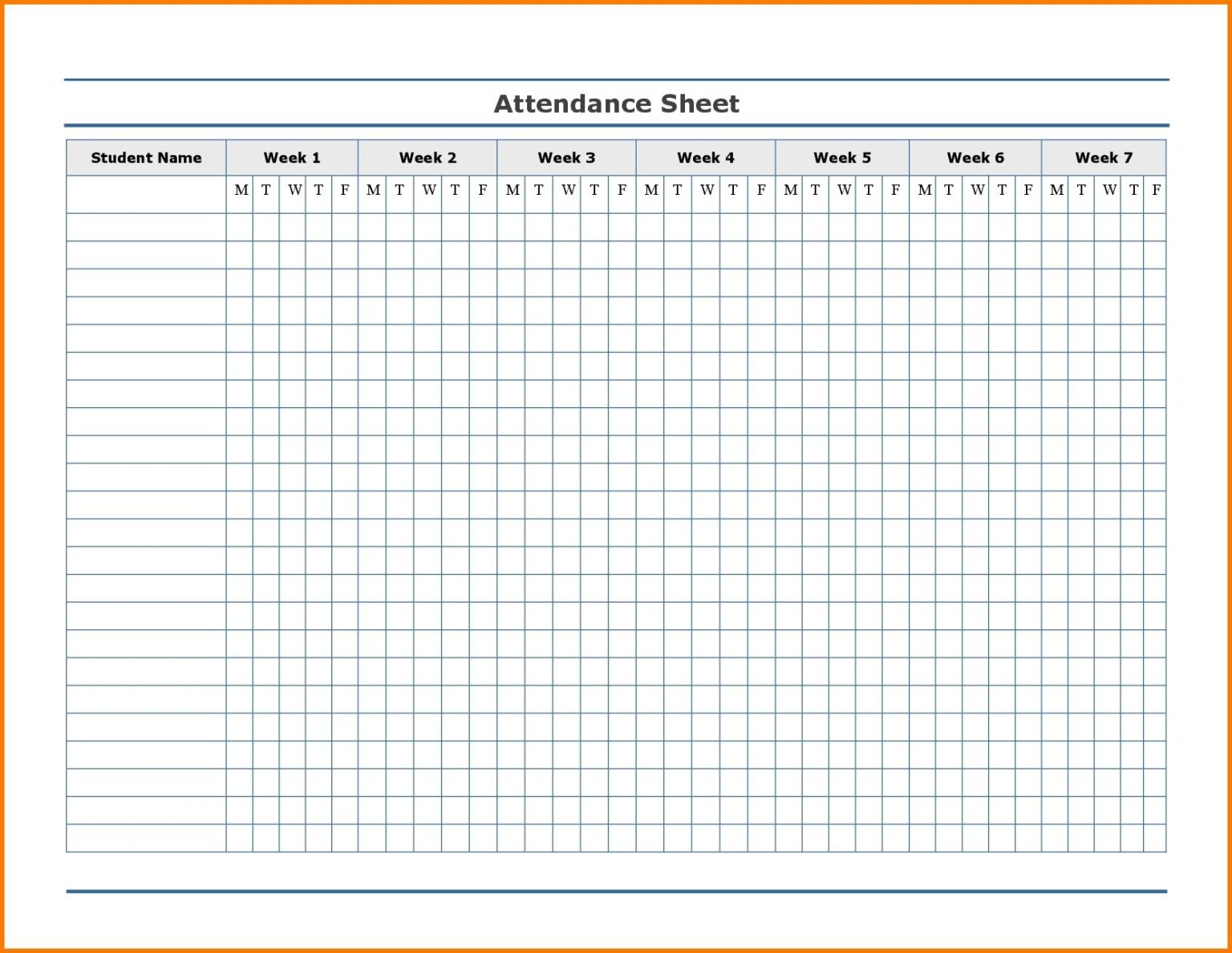 √ Daily Attendance Tracker for an Individual Employee