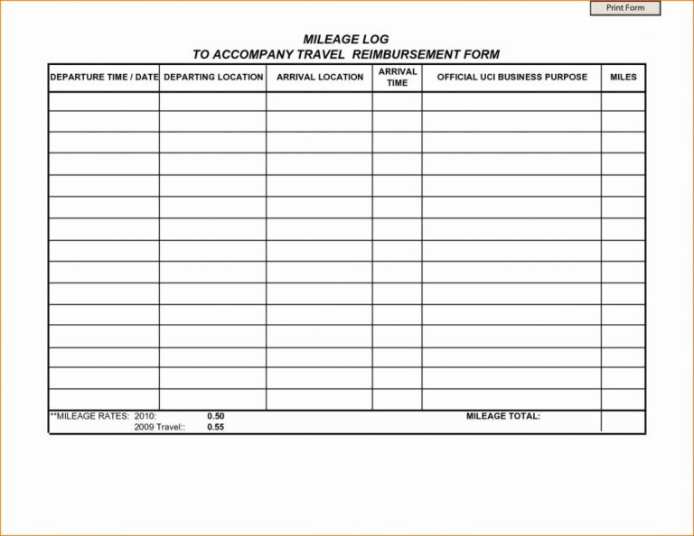 √ Printable Dispatcher Logbook Template (Excel)