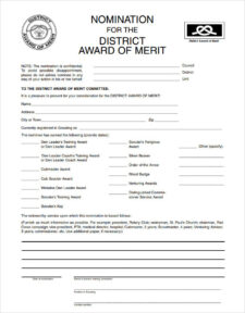 √ Free Printable Certificate of Merit Template