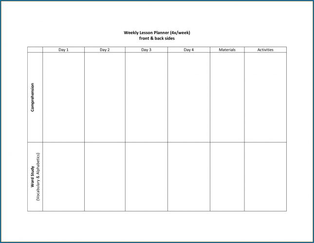 √ Free Printable 2 Week Calendar Template