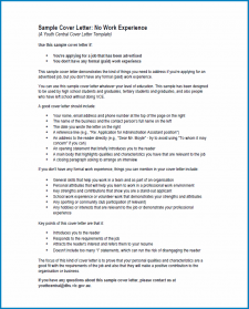 √ Free Printable First Job Cover Letter Template