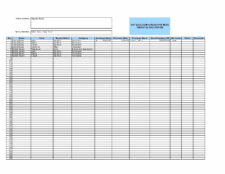 Example of Parts Inventory Spreadsheet Template | Templateral
