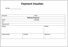 √ Printable Check Voucher Template