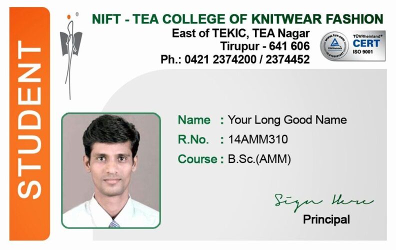 √ Printable Identity ID Card Template