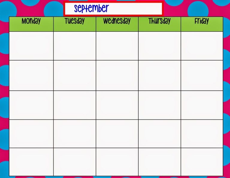 √ Printable Sunday To-Do List Template