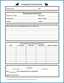 √ Free Printable Service Order Template