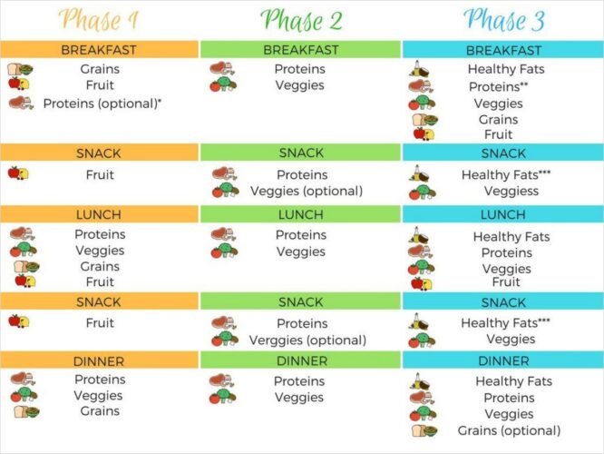 √ Fast Metabolism Diet Meal Plan Template