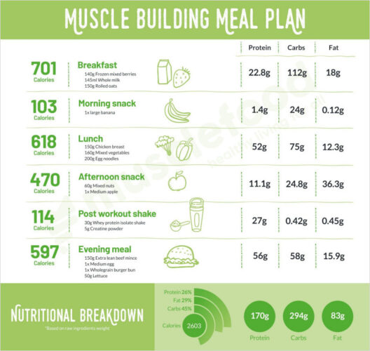 √ Fast Metabolism Diet Meal Plan Template