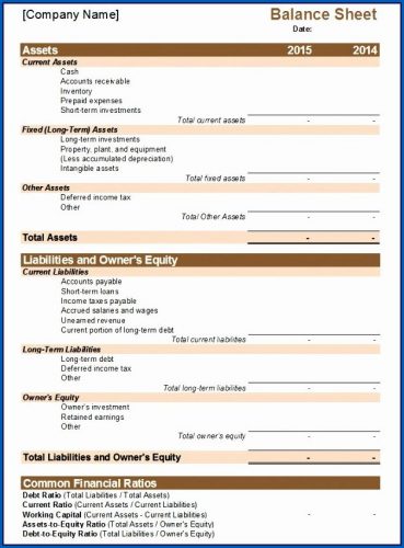 √ Free 4+ Samples of Financial Statement Template Word