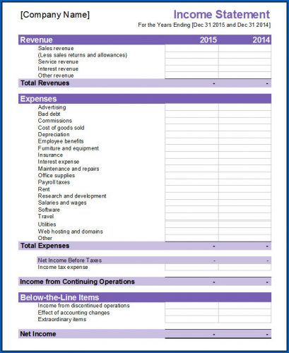 √ Financial Templates Free 4+ Samples