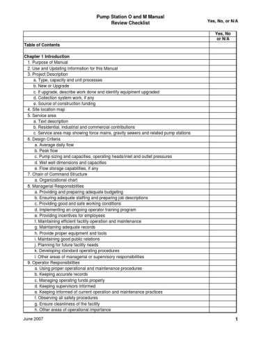 √ Fuel Station Inspection Checklist Template