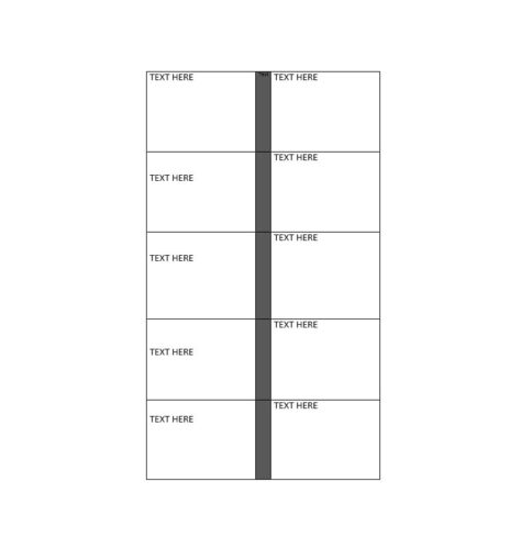 √ Free Printable Index Card Template