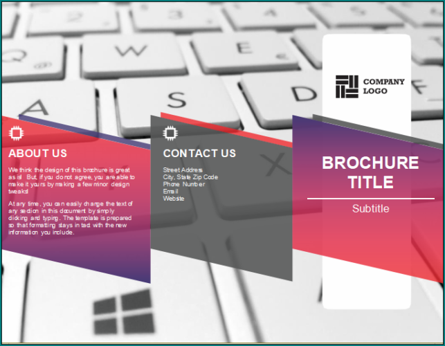 √ Free Customizable Leaflet Template (Word)