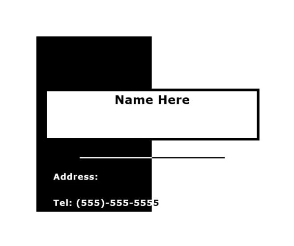 √ Free Printable Luggage Tag Template (Word)