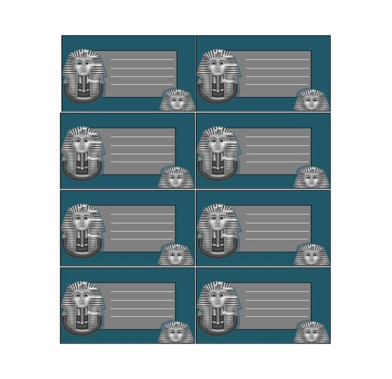 √ Free Printable Luggage Tag Template (Word)