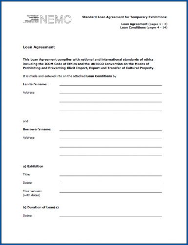 √ Free Printable Personal Loan Contract Template