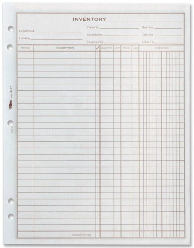 Physical Inventory Count Sheet Template Example | Templateral