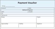 √ Printable Check Voucher Template