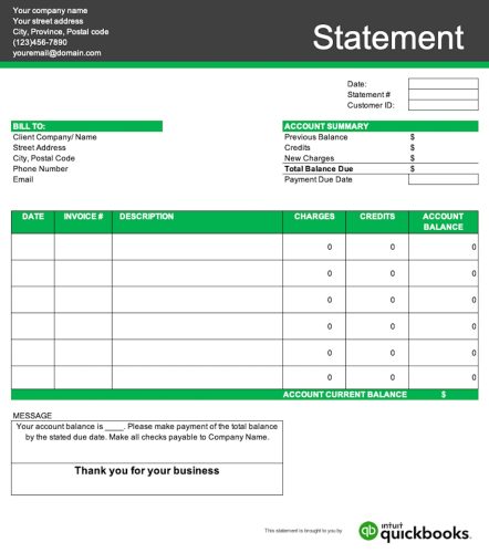 Printable Customer Account and Balance Form Sample | Templateral
