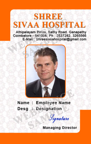 √ Printable Identity ID Card Template
