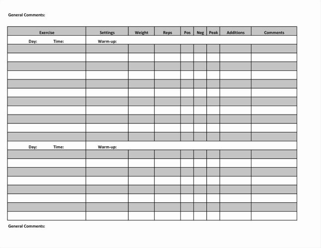√ Printable Restaurant Waiting List Template