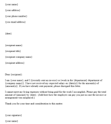 Printable Salary Request Letter Template Sample | Templateral