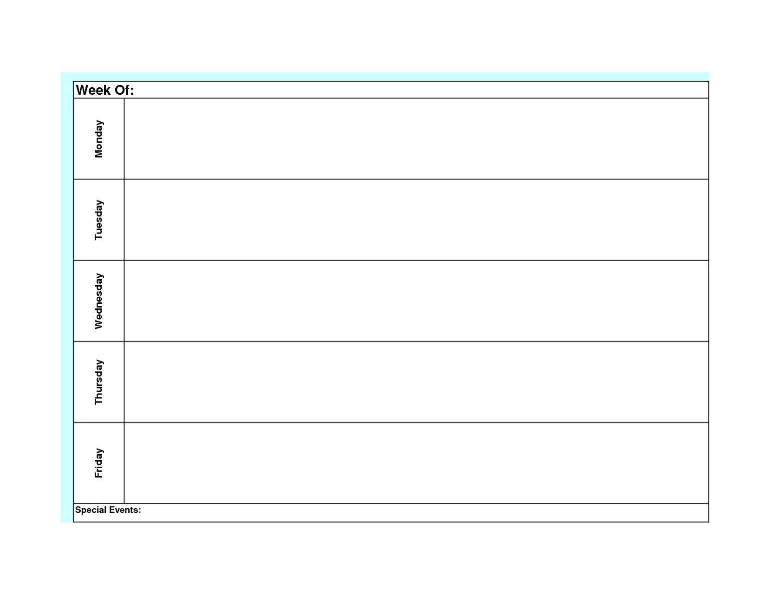 √ Printable Sunday To-Do List Template