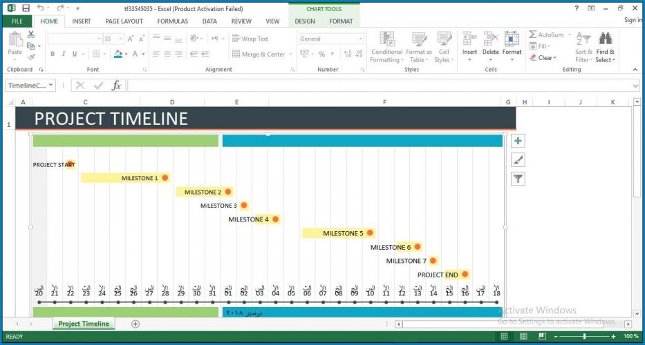 √ Free Printable Project Schedule Template Excel