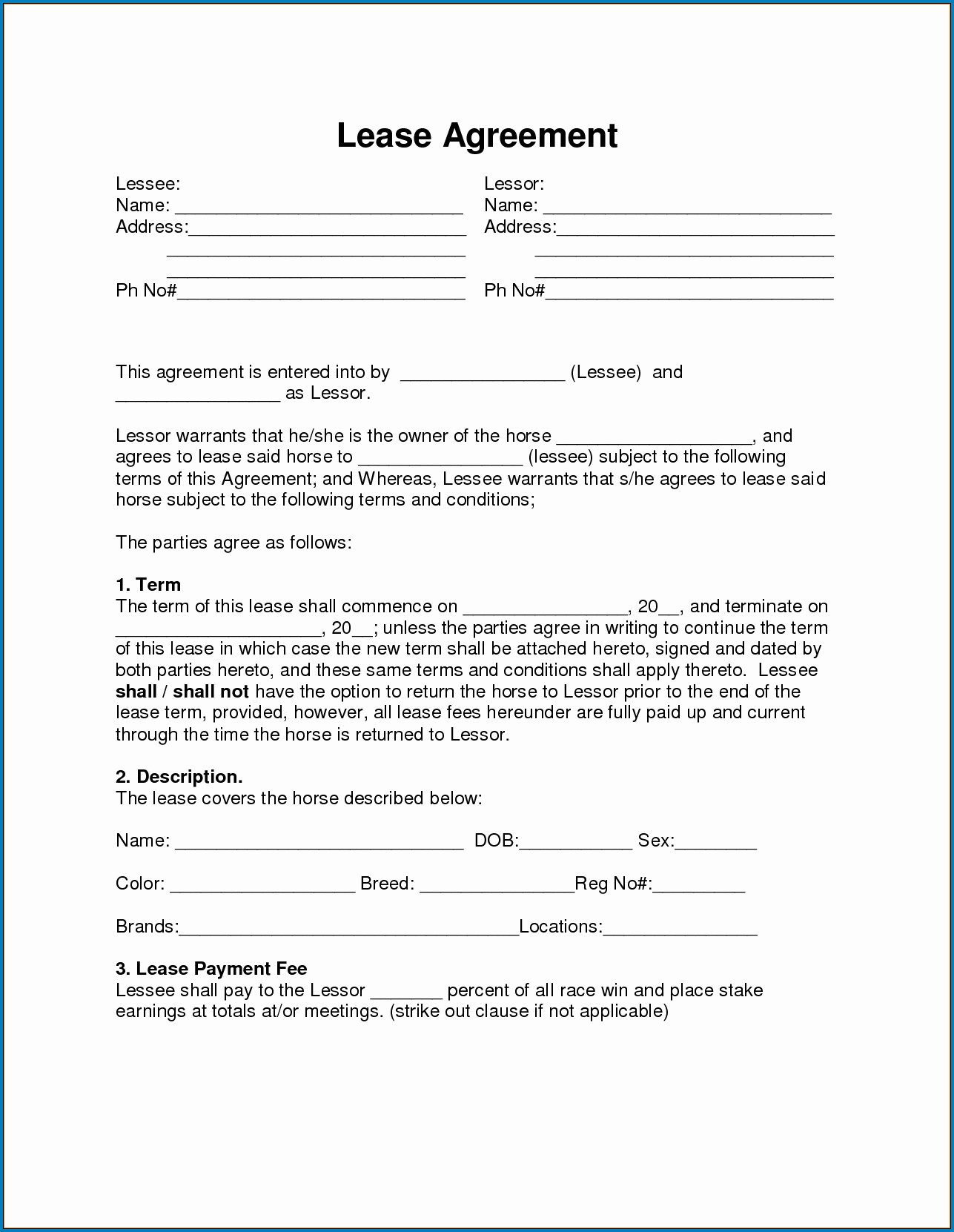 Rent To Own Proposal Letter Template Collection Letter Template 