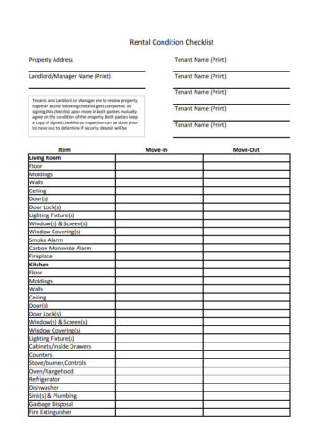 √ Rental Property Deductions Checklist Template