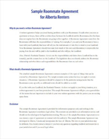 √ Free Printable Lodger Agreement Template