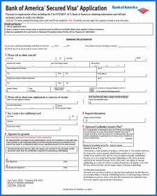 √ Free Printable Credit Card Application Form and How to Fill It