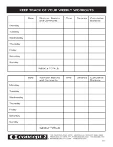 √ Fitness Progress Tracker Template For Men (Excel)