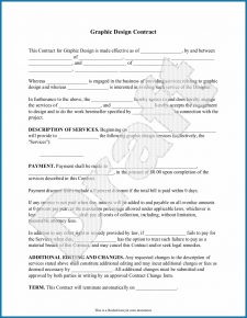 √ Free Editable Freelance Graphic Design Contract Template