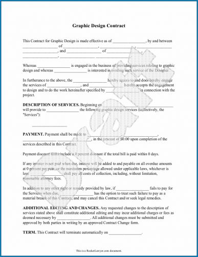 √ Free Editable Freelance Graphic Design Contract Template