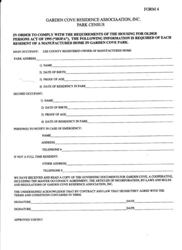 √ Occupancy Agreement Template
