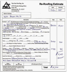 √ Printable Siding Estimate Template