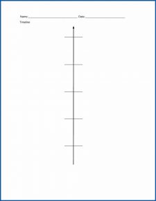 √ Free Printable Vertical Timeline Template