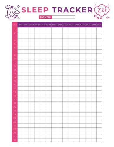 √ Weight Calories And Sleep Tracker Template (Excel)
