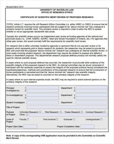√ Free Printable Certificate of Merit Template